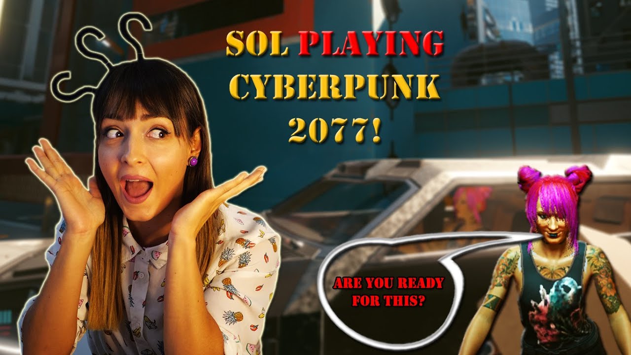 CUTTEST GIRL EVER STREAMING CYBERPUNK 2077! - YouTube