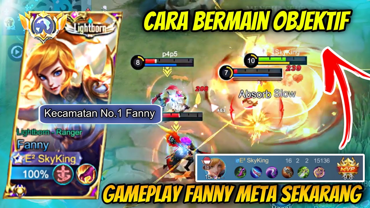 Gameplay Fanny Meta Sekarang | Cara Bermain Objectif Fanny | Ranked ...