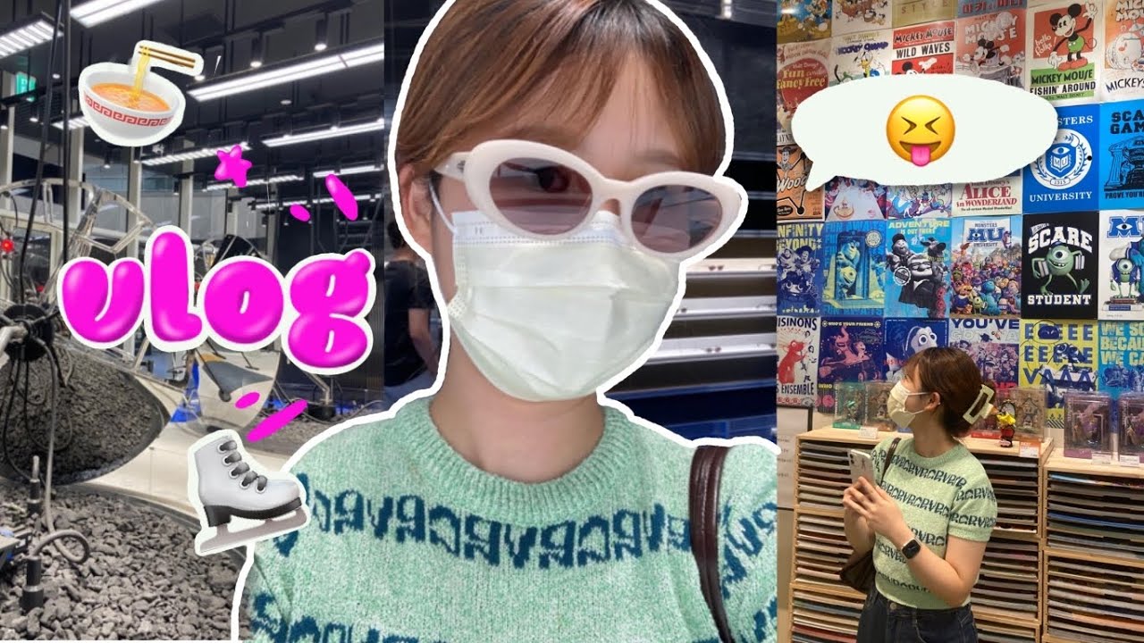 Vlog 한국인이 좋아하는 속도로 만든 브이로그동탄롯데백화점 호우섬누데이크젠틀몬스터더현대 벨리곰탐광에비카츠레이어드