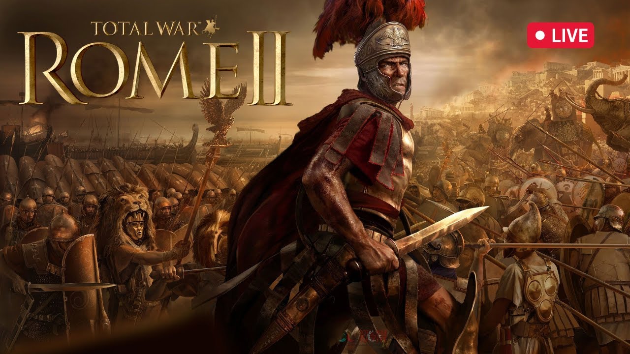 Total War Rome II - Live - Ireland - YouTube