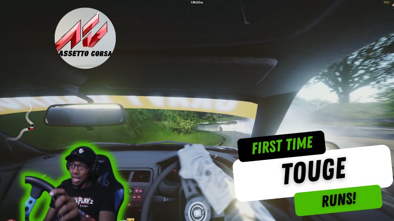 First Touge DRIFT runs! - Nissan Silvia s14 - YouTube