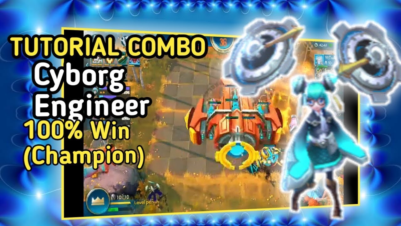 Tutorial Dan Strategy Combo Cyborg (Langsung Pro) - Tips dan Trik Chess Rush Indonesia - YouTube