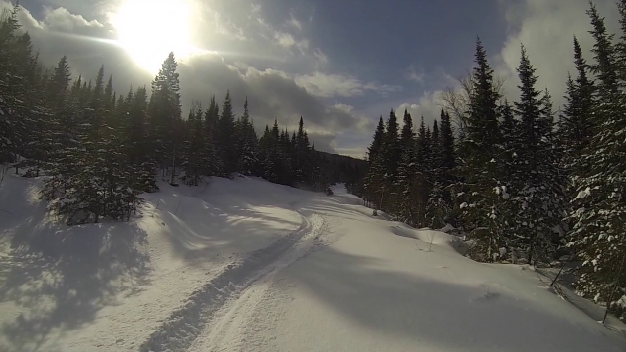 Motoneige Zec Batiscan Neilson Printemps 2016 - YouTube