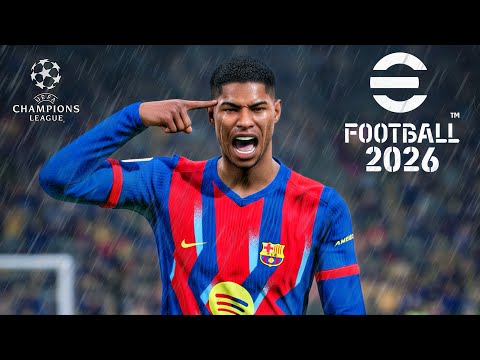 eFootball 2026 (PS5 PRO) 4K | REAL MADRID vs. BARCELONA | Update Gameplay 