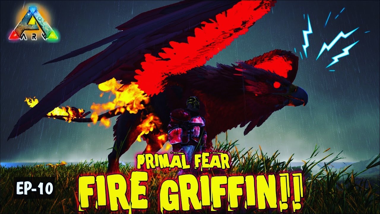 FIRE GRIFFIN Tame What A Joking With Celestial REX In Ark primal Fear ...