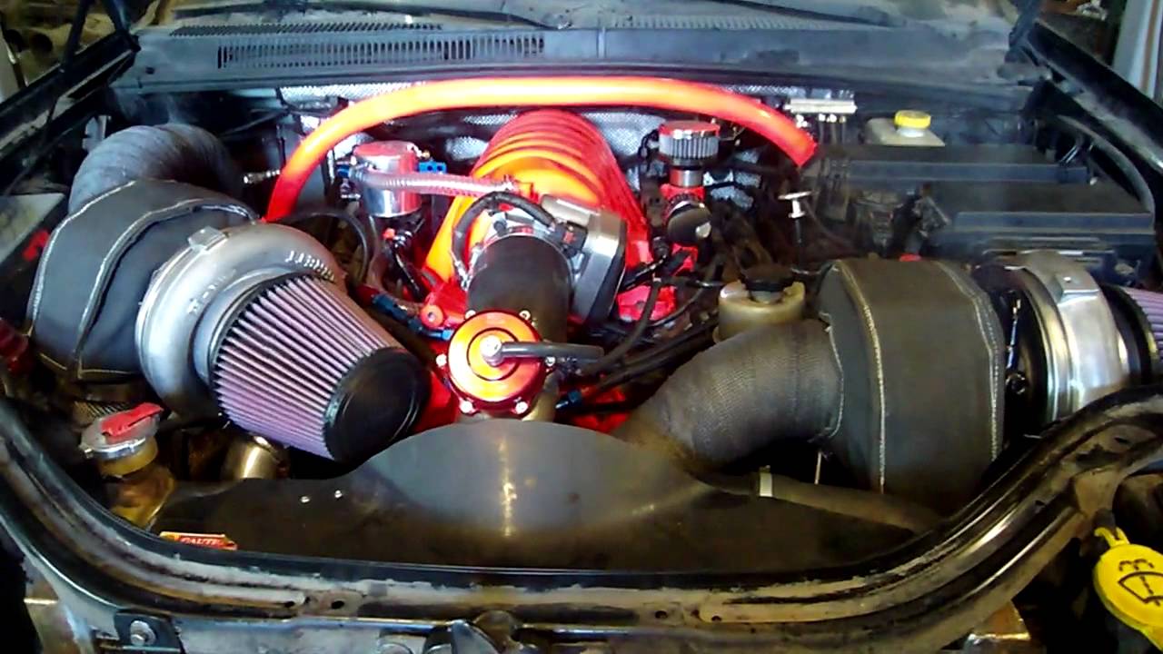 Jeep SRT8 Twin turbo Garrett GTX4202 1200+ - YouTube