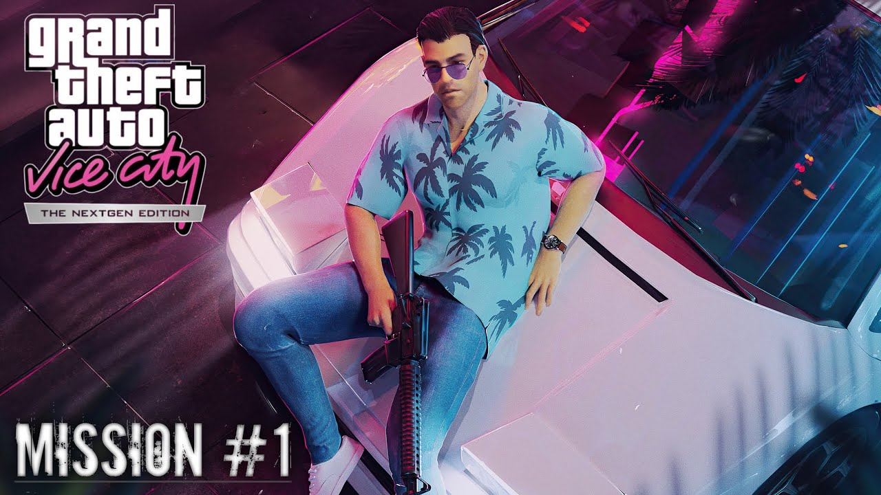 GTA Vice City Next Gen 😍 Gameplay | First Mission | - YouTube