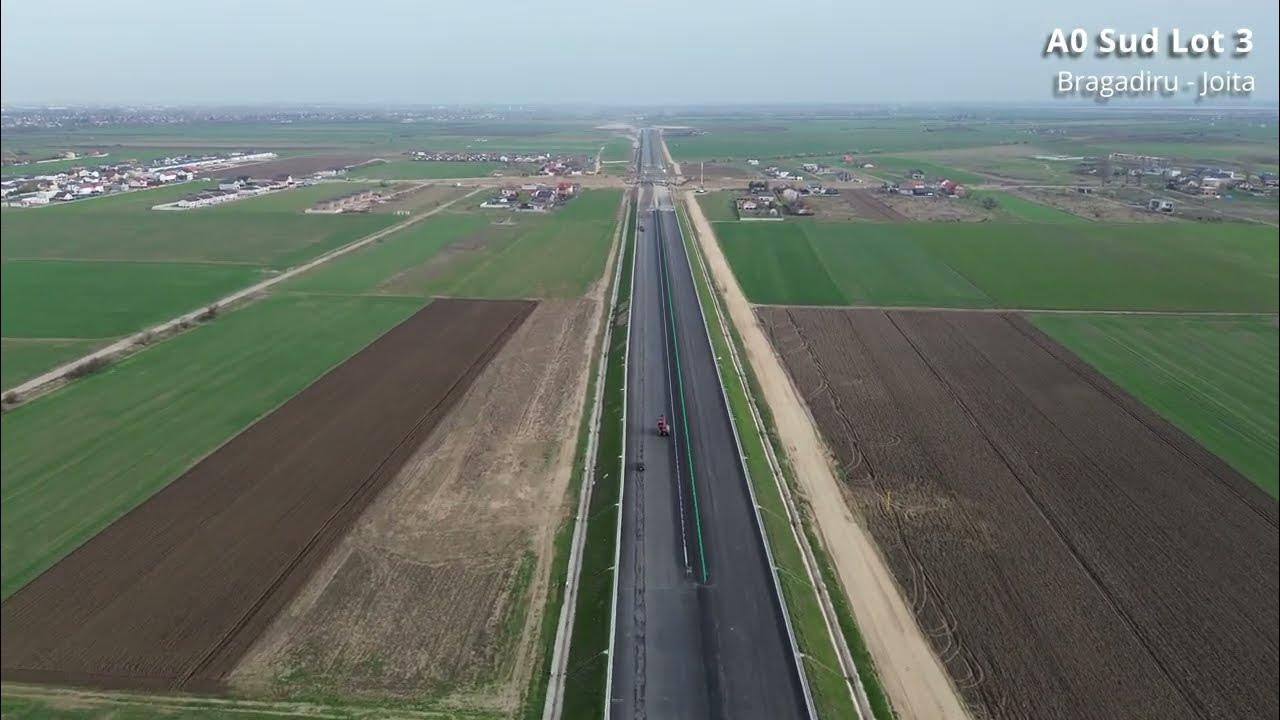 [24.03.2024] Autostrada A0 Bucuresti, Nod rutier A0-A1, Lot 3 Sud, Akto - YouTube
