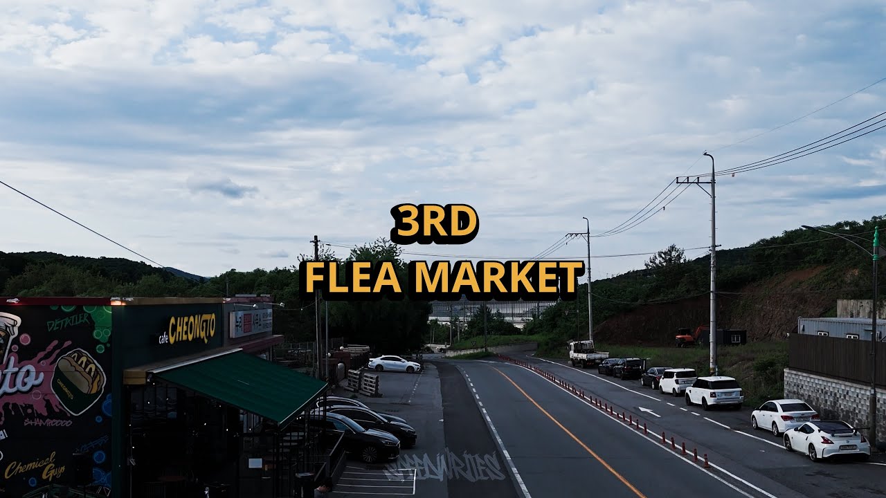 [4K] 2025 3RD FLEA MARKET BY CHEONGTO 청토 스케치 영상 - YouTube