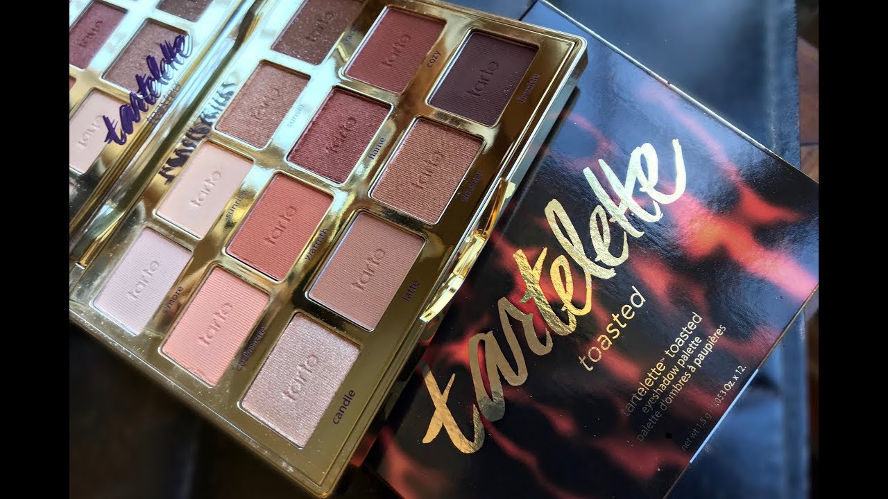 First Impressions And Tutorial Tarte Tartelette Toasted Palette Youtube