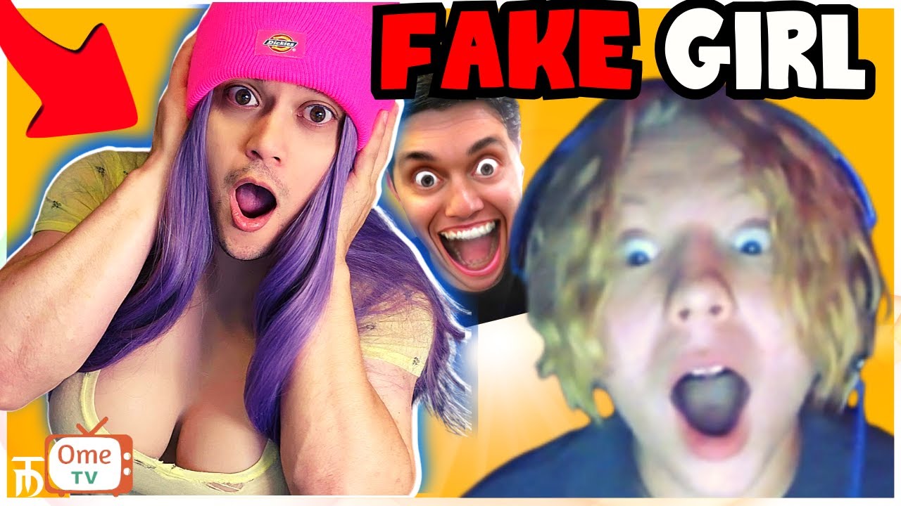 Became A Fake Girl For A Night On Omegle Youtube
