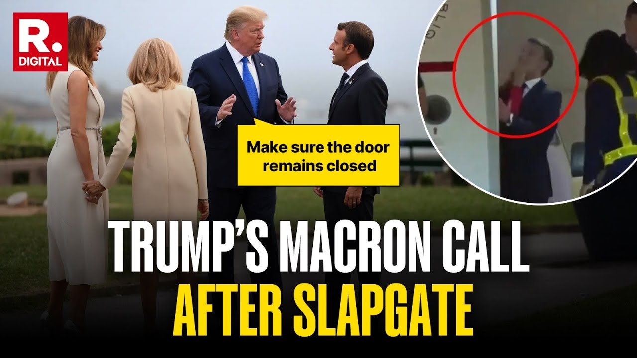 Donald Trump's Advice To French Counterpart Emmanuel Macron On Slap ...