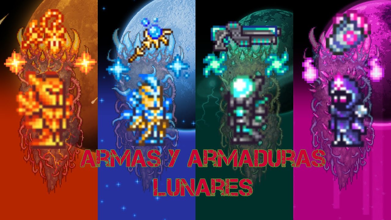 Armas y Armaduras End-Game - Terraria Guía 1.3.2.1 - ESPAÑOL - YouTube