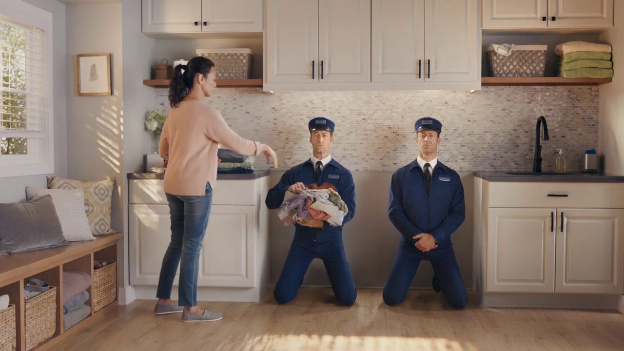Pumped Extra Power Button Maytag Man Commercial - YouTube