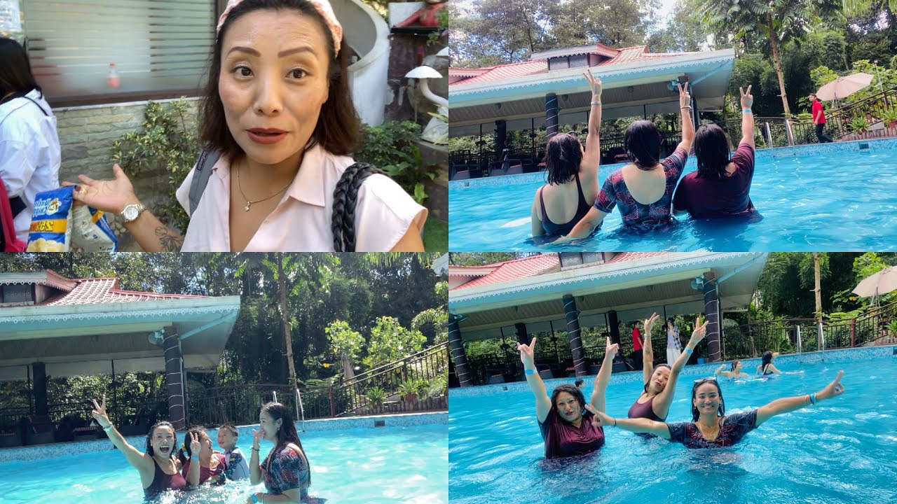 Chukeela’s Vlog# Kundan Resort #Pool party 🎊 with Friends #Tibetan ...