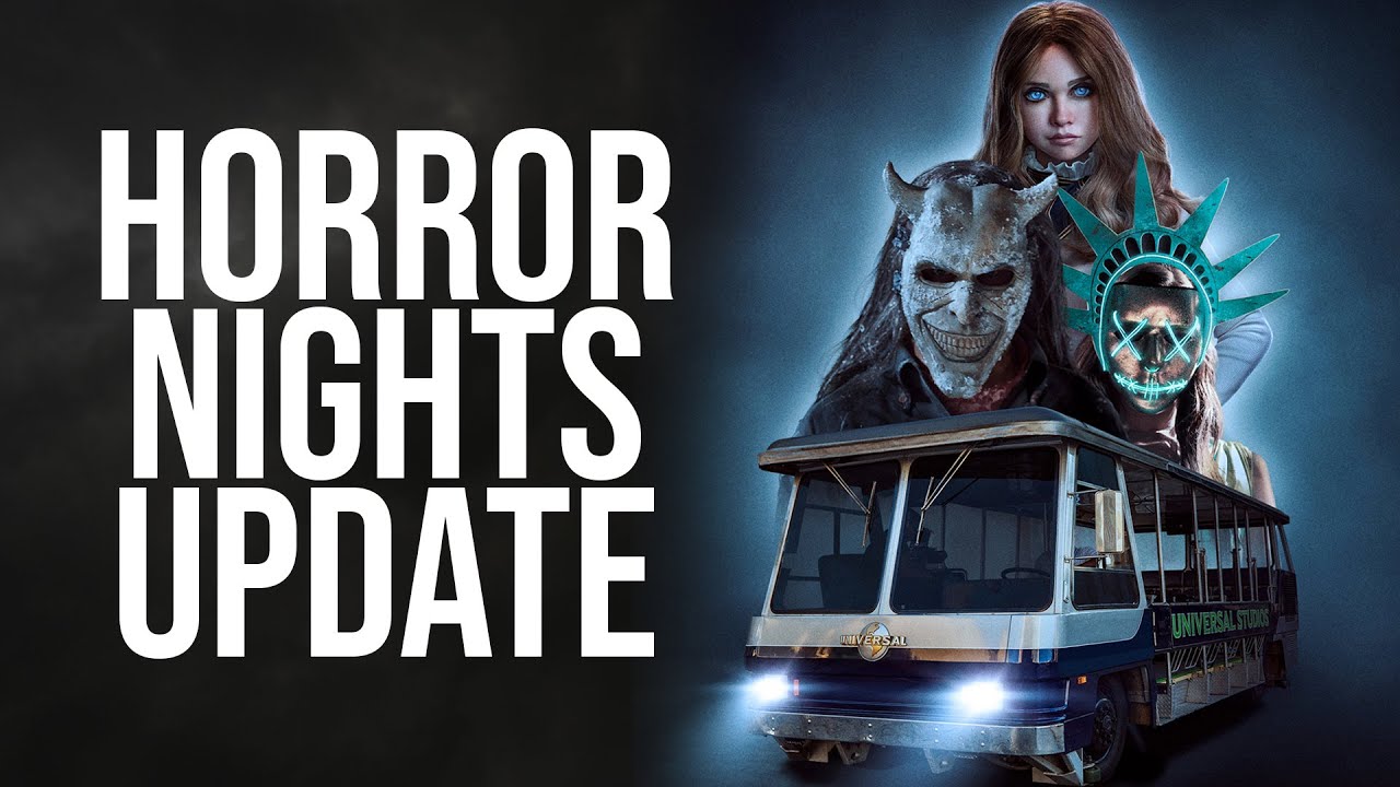 Horror Nights Hollywood 2025 | Terror Tram and Scare Zones Revealed ...