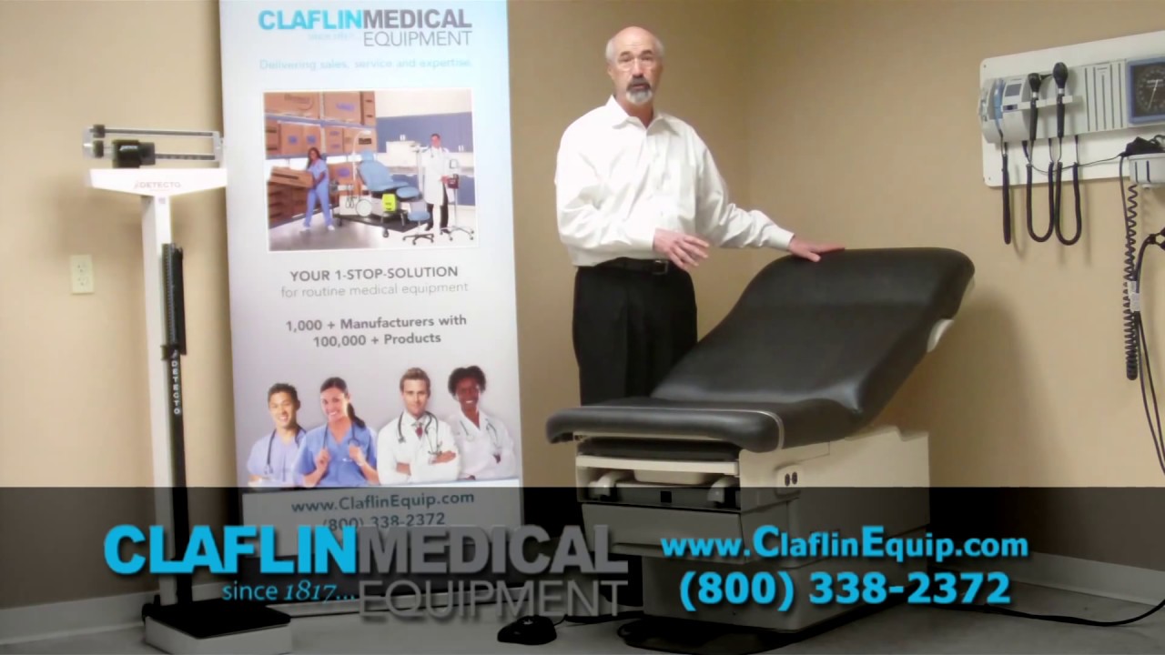 Ritter 222/223 Power Examination Table by Midmark - YouTube