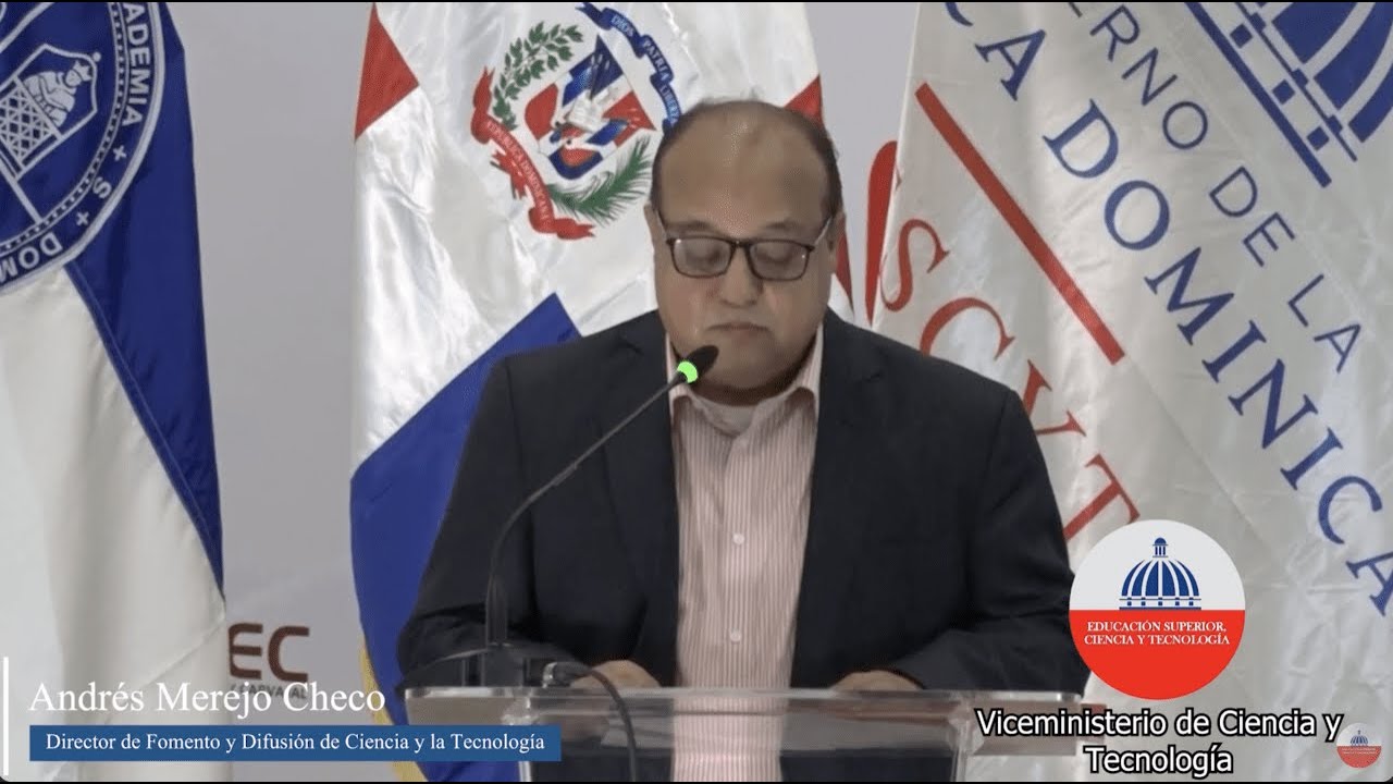 Andrés Merejo Checo @MescytRD en el IX Congreso Estudiantil CEICYT RD ...