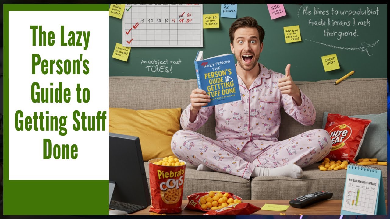 LAZY? GUIDE TO GETTING STUFF DONE - YouTube