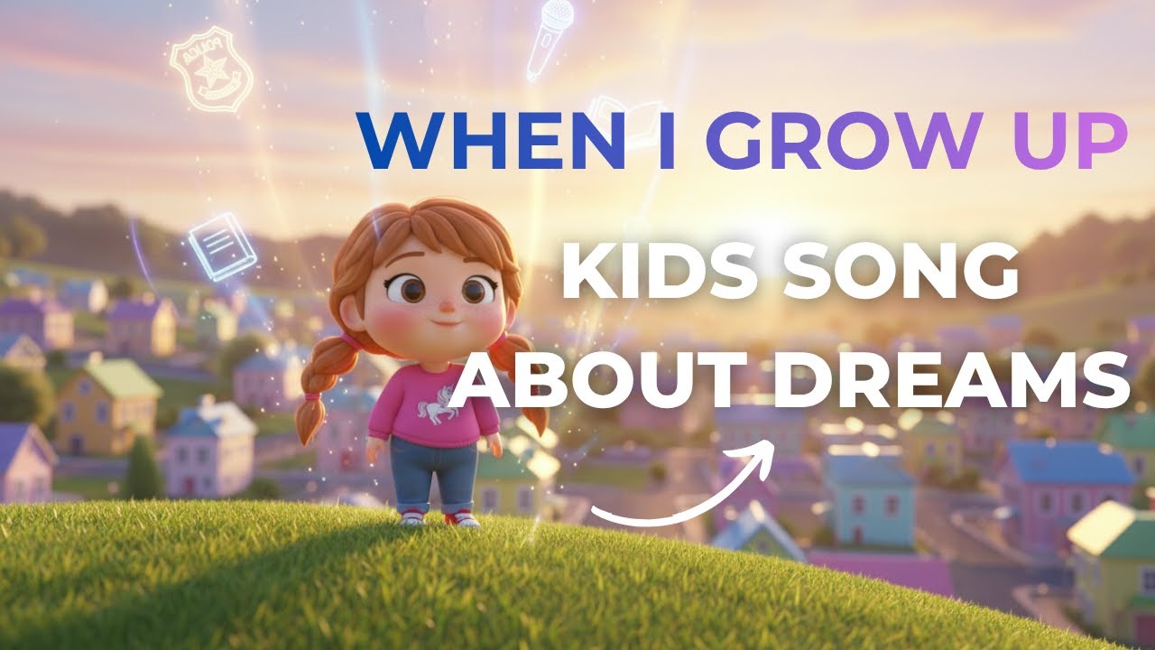 When I Grow Up Song for Kids | Fun Career Dreams #songforkids #kidssong ...