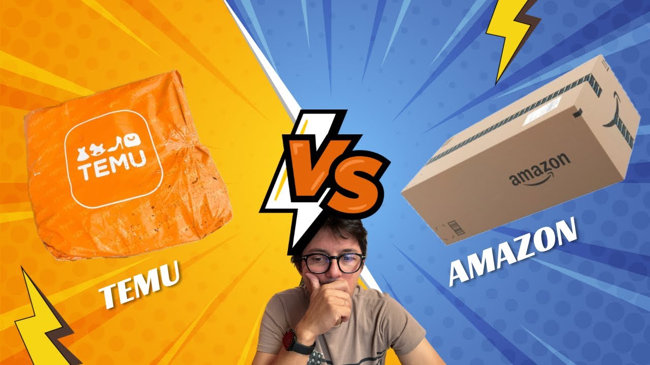 Unboxing Amazon VS Temu - YouTube