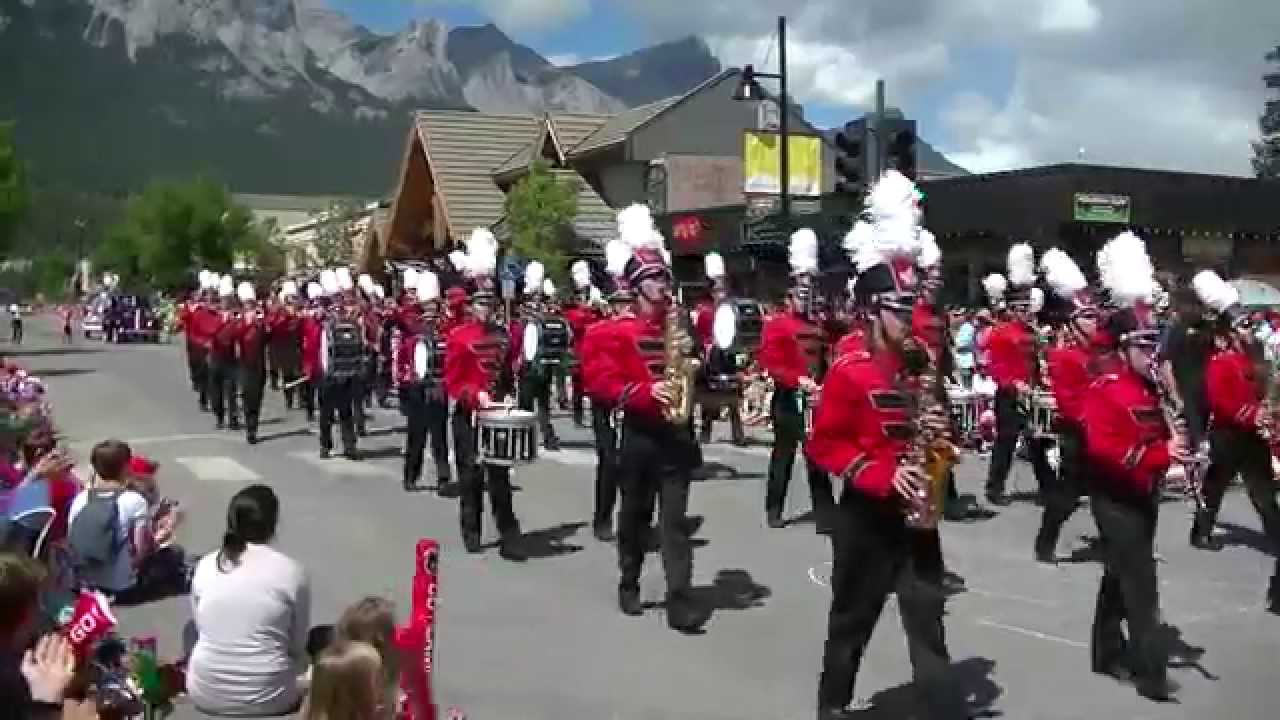 Red Deer Royals Canmore Parade 2015 - YouTube