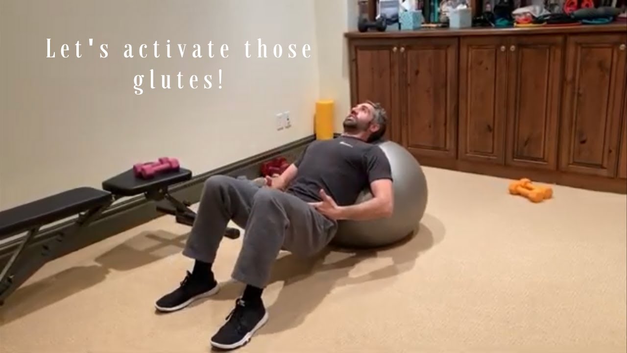 Physioball Hip Bridge - YouTube