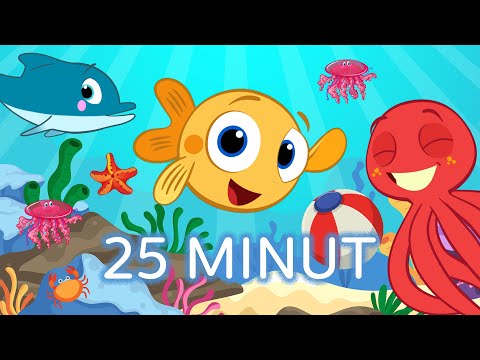 25 MINUT  z Rybką MiniMini i przyjaciółmi | bajki dla dzieci | MiniMini+