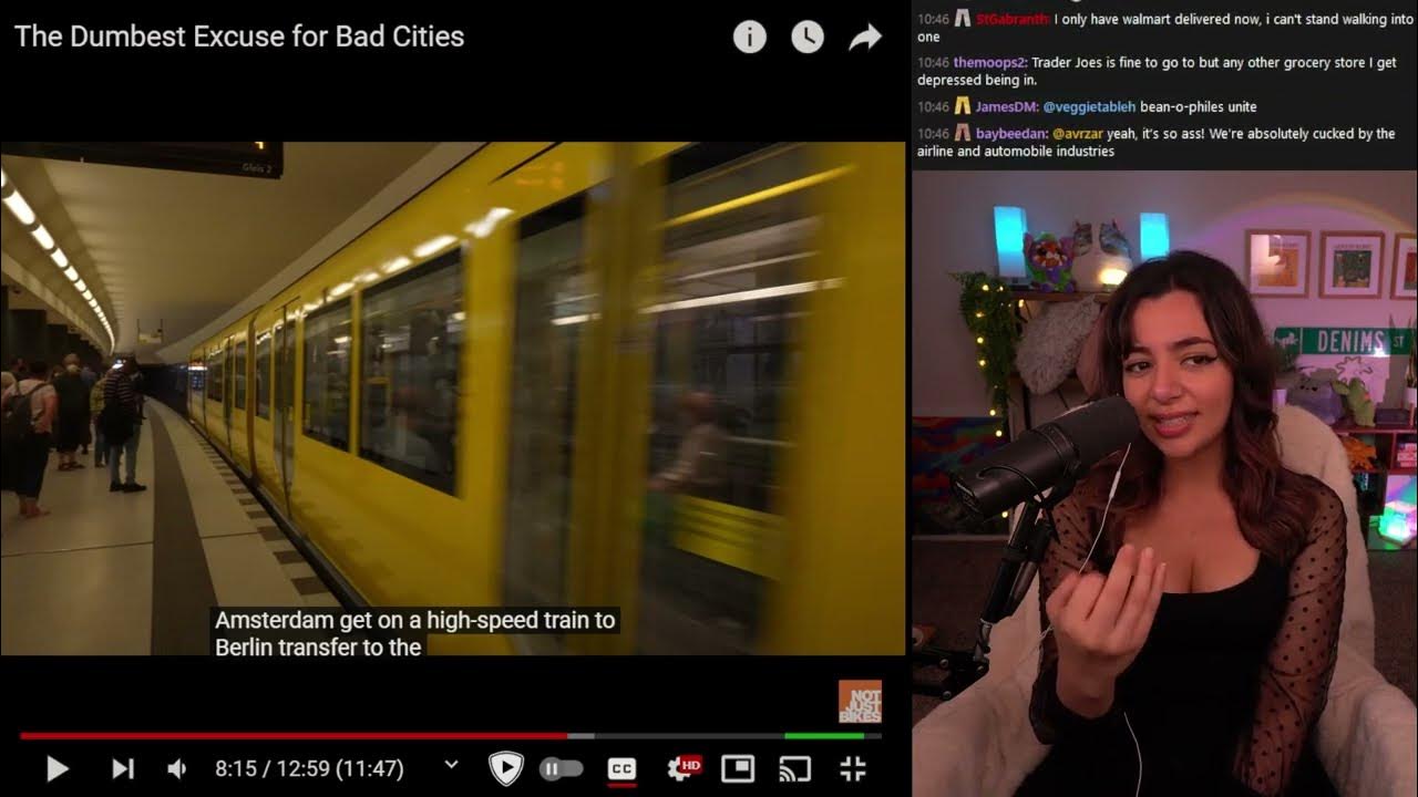 The Dumbest Excuse for Bad Cities ( Not Just Bike ) | Denims Reacts - YouTube