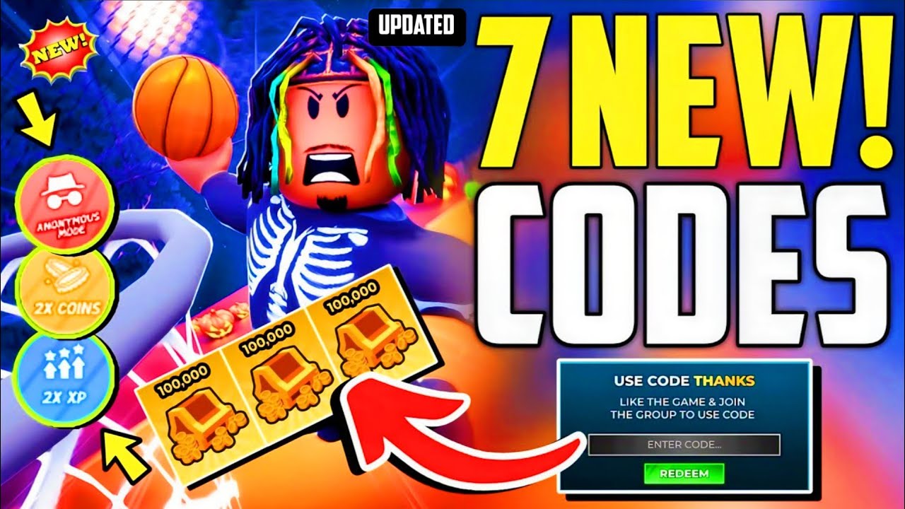 *New*ALL WORKING CODES ARCADE BASKETBALL ROBLOX CODES - CODES FOR ...