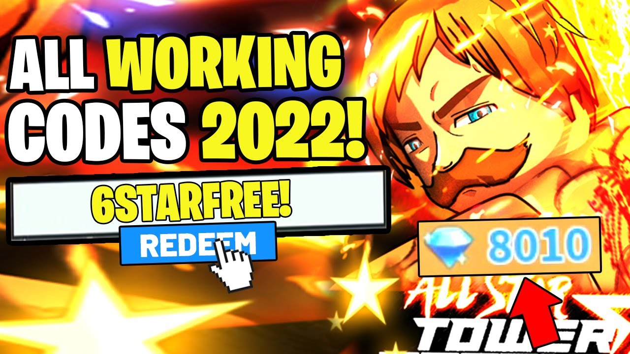 *NEW* ALL WORKING CODES FOR ALL STAR TOWER DEFENSE IN 2022! ROBLOX ALL ...