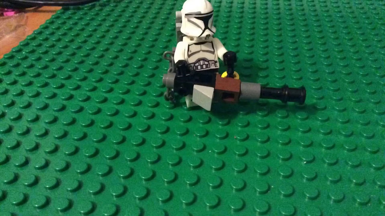 Clone machine gun test - YouTube