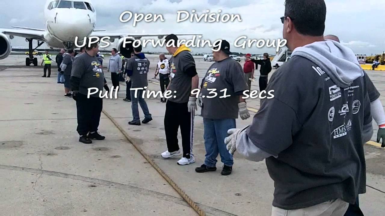 UPS Forwarding Group - 2011 Plane Pull - YouTube