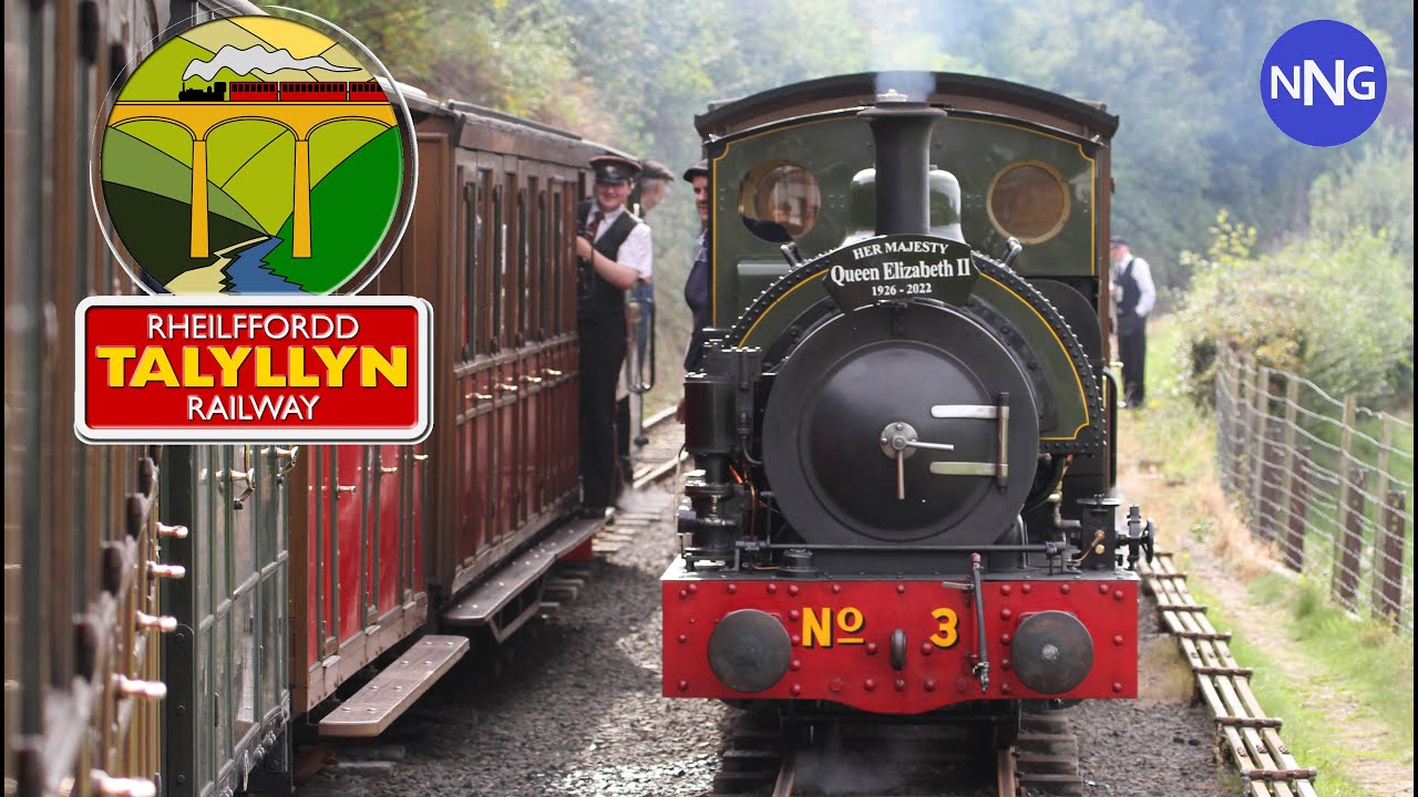 Talyllyn Railway - Part 1 - Tywyn Wharf to Nant Gwernol & return - 2022 ...