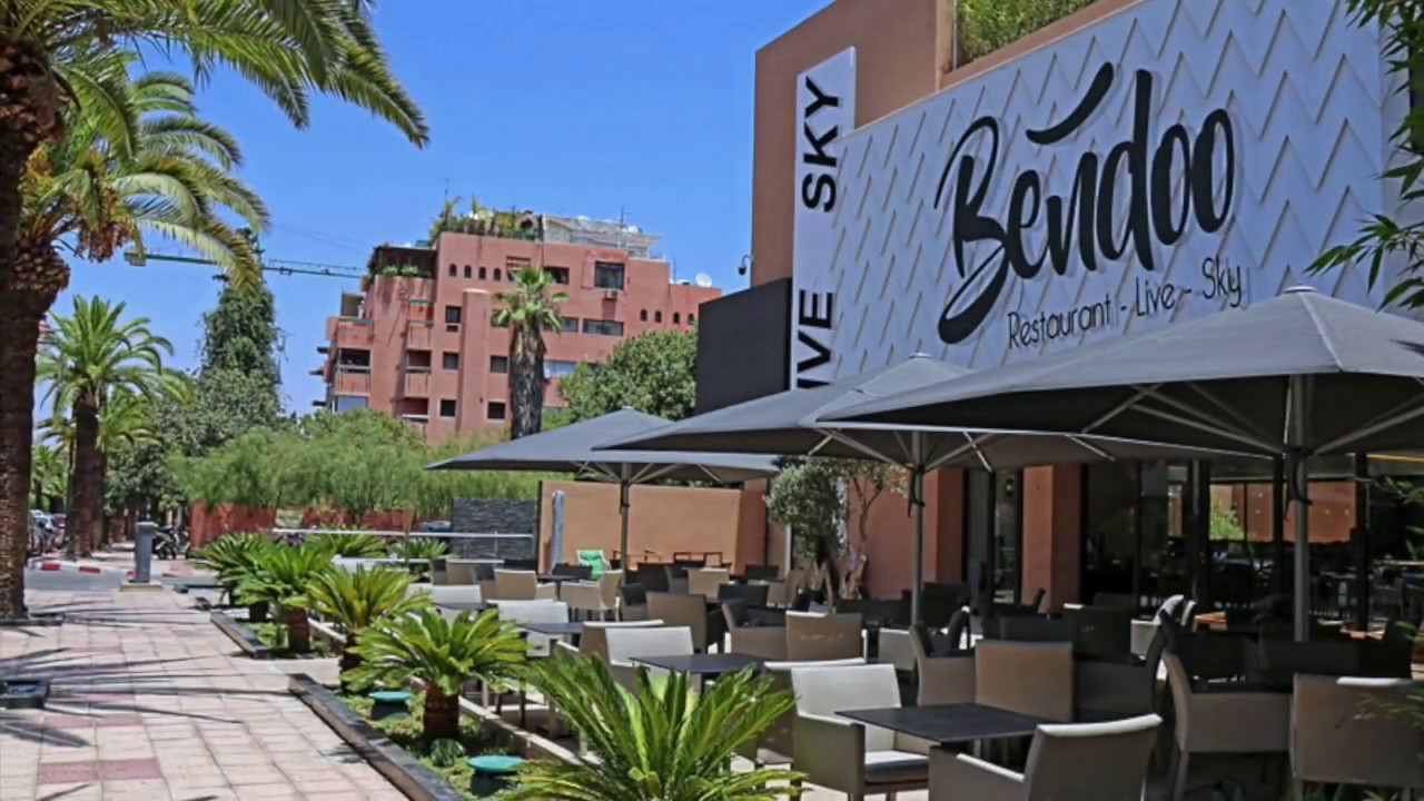 Ouverture du Bendoo Marrakech - Restaurant – Live – Sky - YouTube