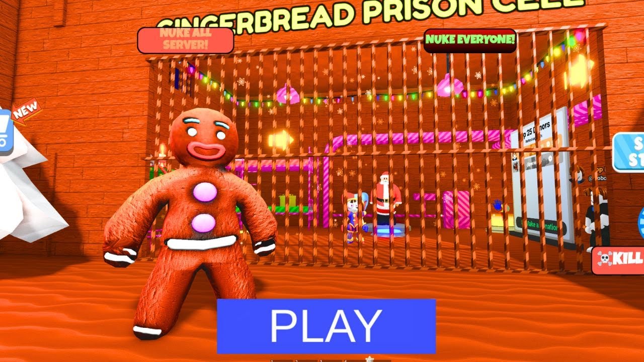 [NEW!] GINGERBREAD'S PRISON RUN! (OBBY!) (UPDATE) in Roblox! Live ...