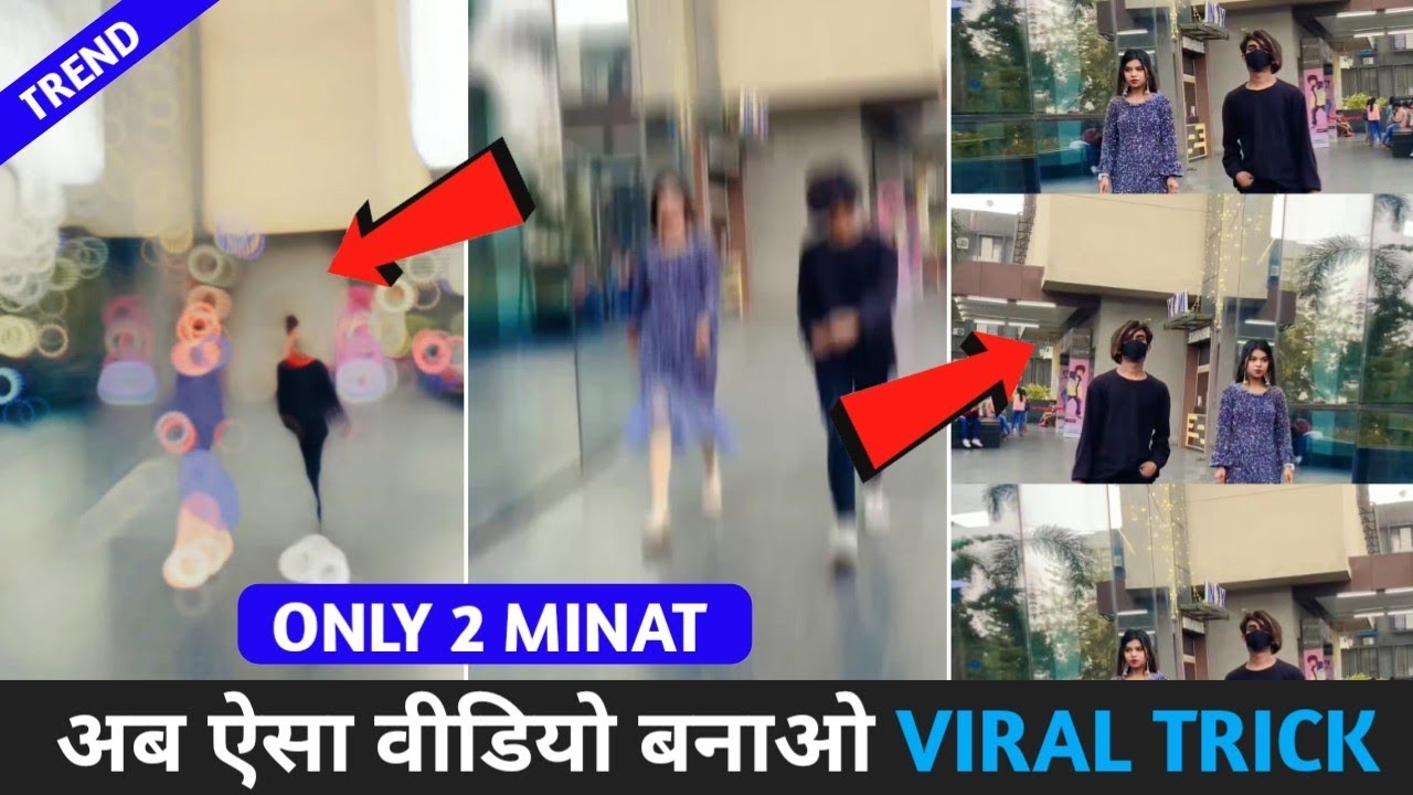 instagram trending song reels editing | blur + three screen video ...