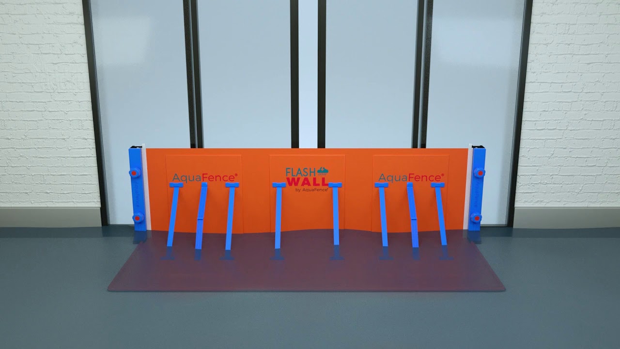 AquaFence - FLASHWALL - YouTube
