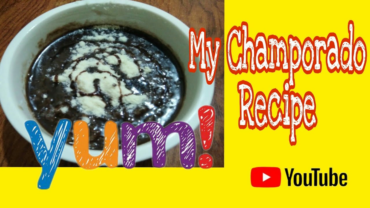 Champorado Recipe with tablia dark chocolate powder - YouTube