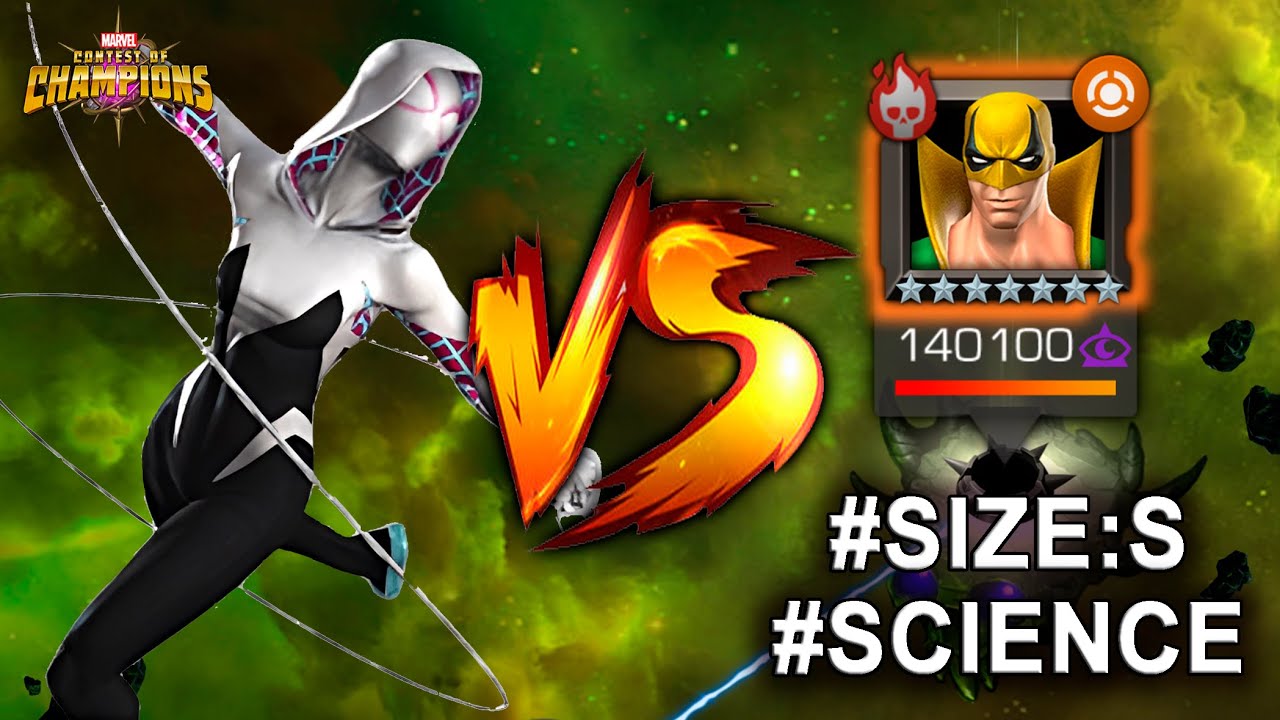 Iron Fist SPRING OF SORROW Part 1 | Spider-Gwen #Size:S #Science | MCOC ...