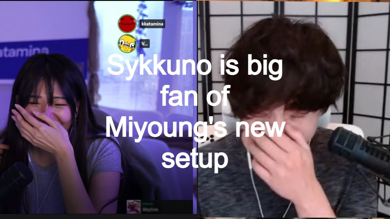 Sykkuno seems to be a big fan of Miyoung's new setup'' OPENING POKEMON ...