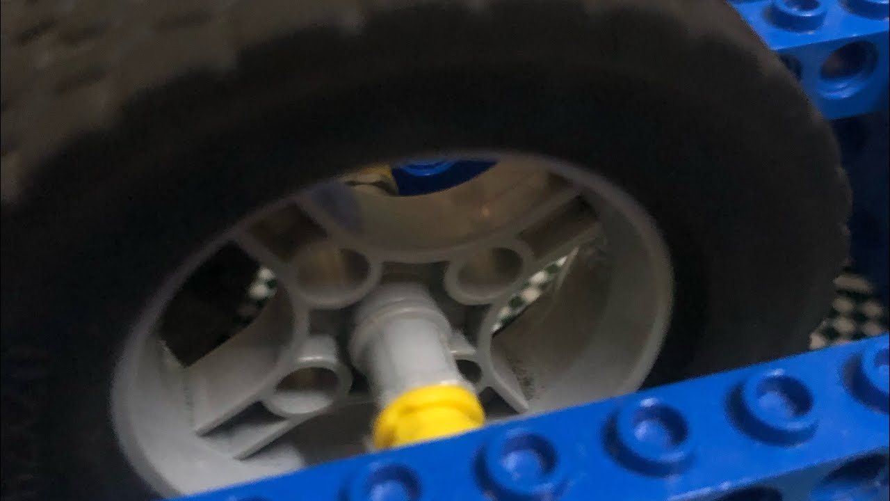 Spinning Lego Wheel Fast (improved) - YouTube