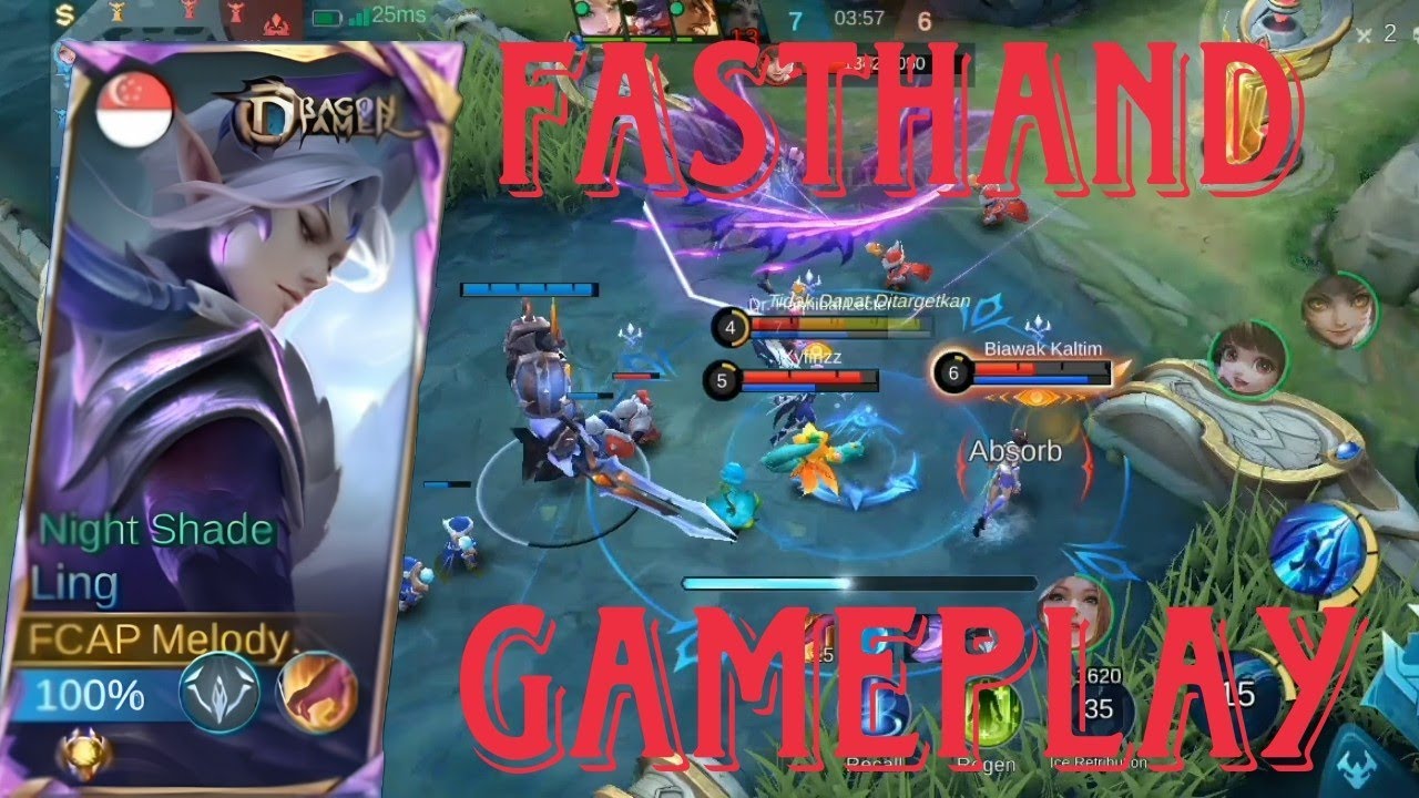 MY LING BECOMES UNSTOPABBLE HERE | LING FASTHAND GAMEPLAY - YouTube