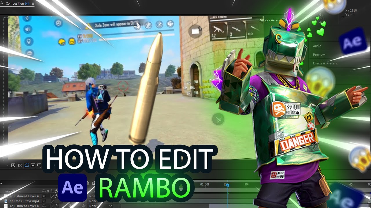 How To Make The BEST *BULLET DROP* (Free Presets) (Buildup Effect ...