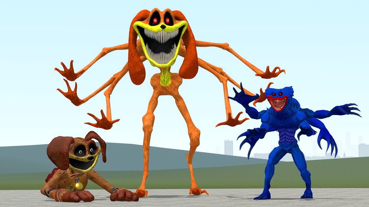 Evolution Of Dogday New Demon DogDay Poppy Playtime Chapter 3 In Garry ...