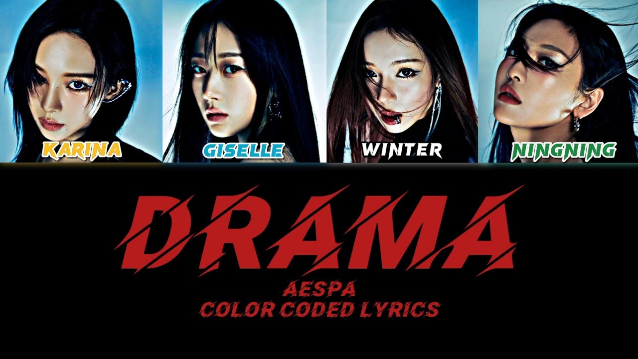 aespa 'Drama' Color Coded Lyrics (han/roman/eng)#drama#aespa - YouTube