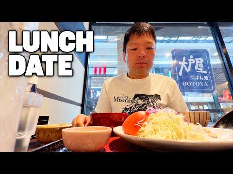 Lunch With My Wife at a Japanese Set-Meal Chain 🇯🇵