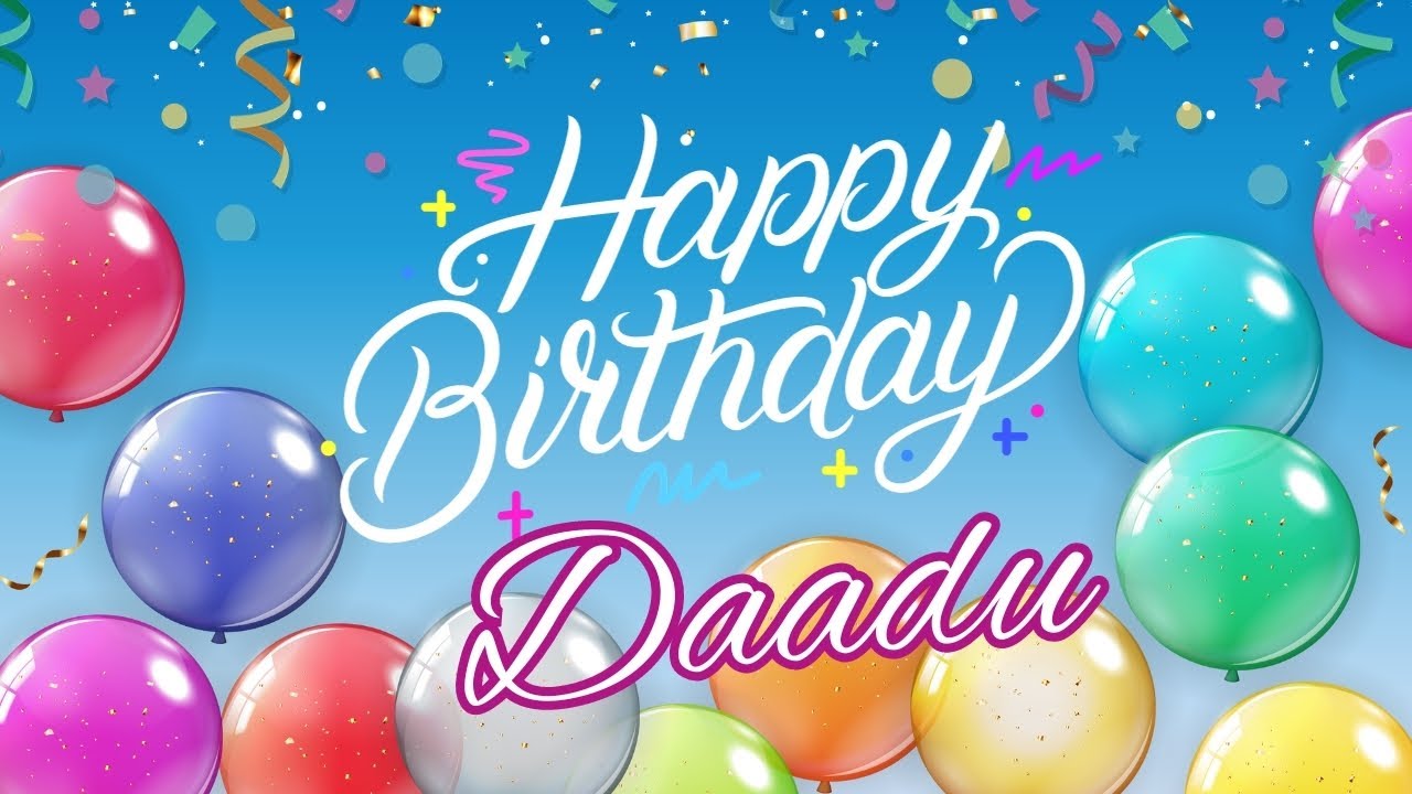 Daadu's Birthday celebration | sharing happiness - YouTube
