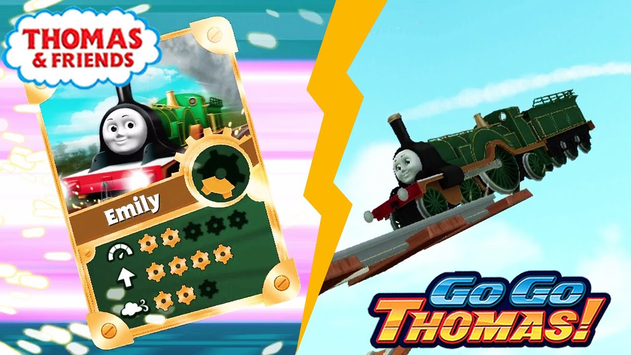 Thomas & Friends: Go Go Thomas! EMILY Evolved Super GOLDEN Racer Unlock ...