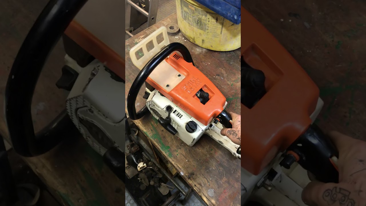 Stihl 031 AV - YouTube